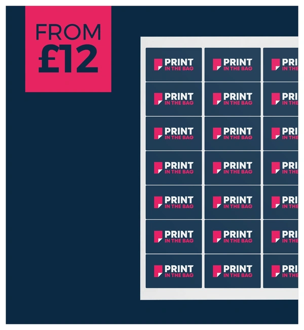 Stickers on a Sheet | Print In The Bag